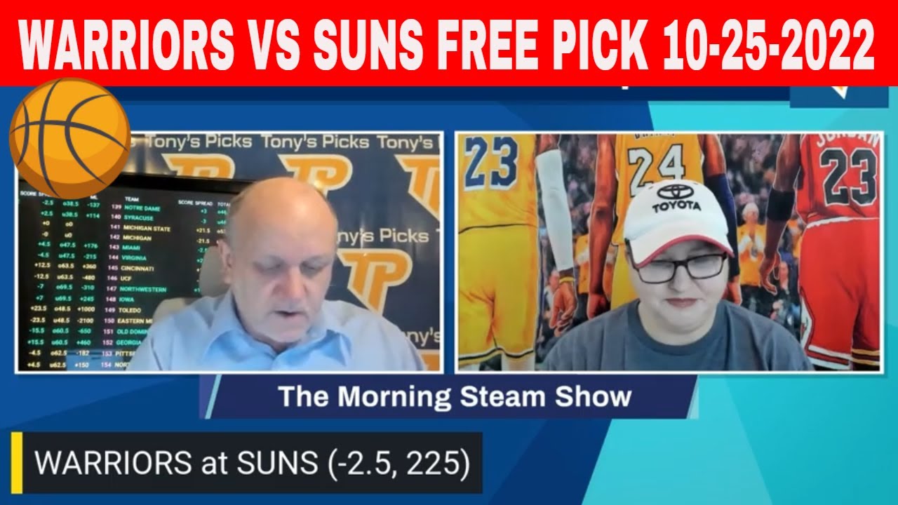 Golden St Warriors vs Phoenix Suns 10/25/2022 FREE NBA Picks and ...
