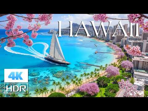 HAWAII ISLANDS 4K | Aloha Beaches, Lava Landscapes & Chill Deep House 2026