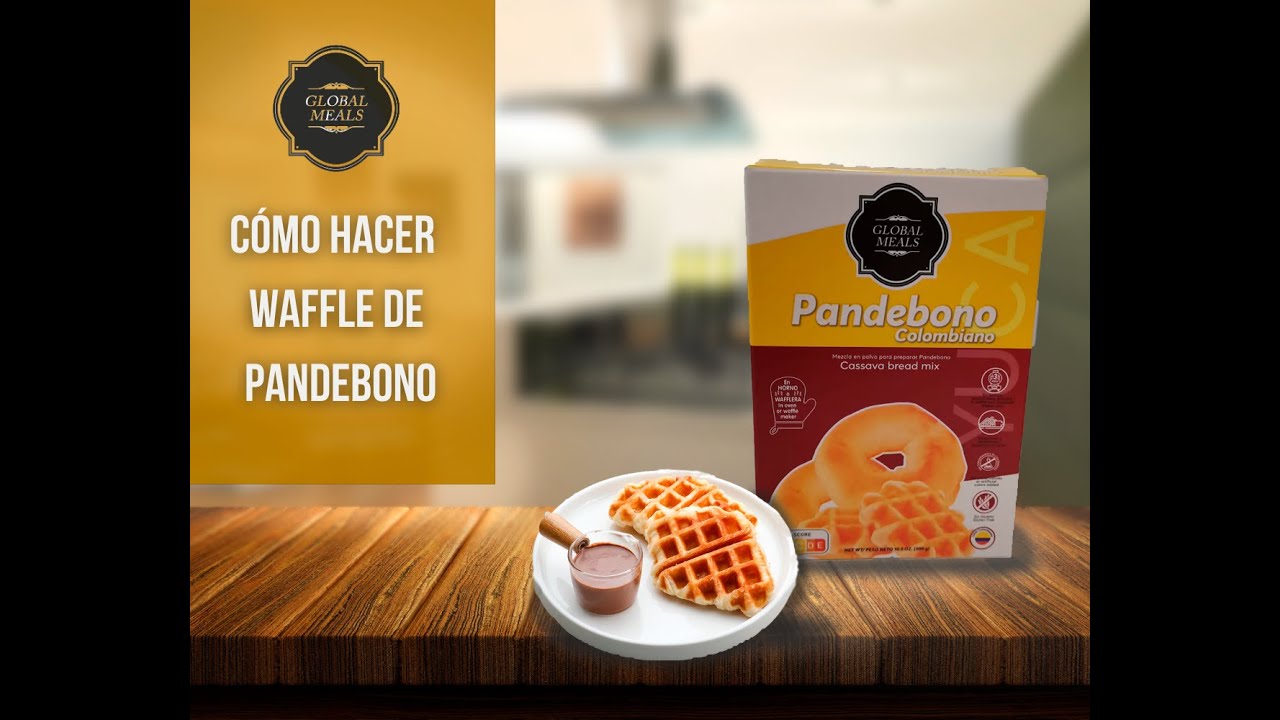 Cómo preparar Waffle de Pandebono? - Global Meals - YouTube