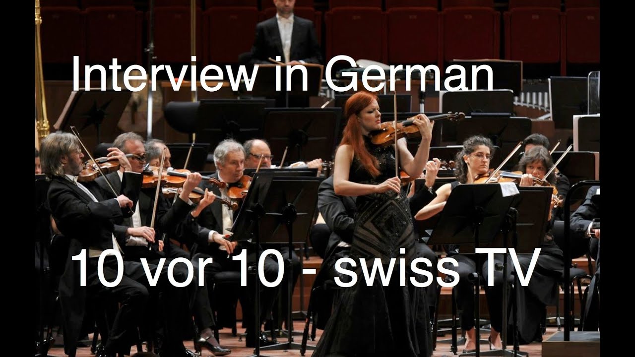 Rachel Kolly d'Alba - 10vor10 Interview in German - Sendung vom 26. 08 ...