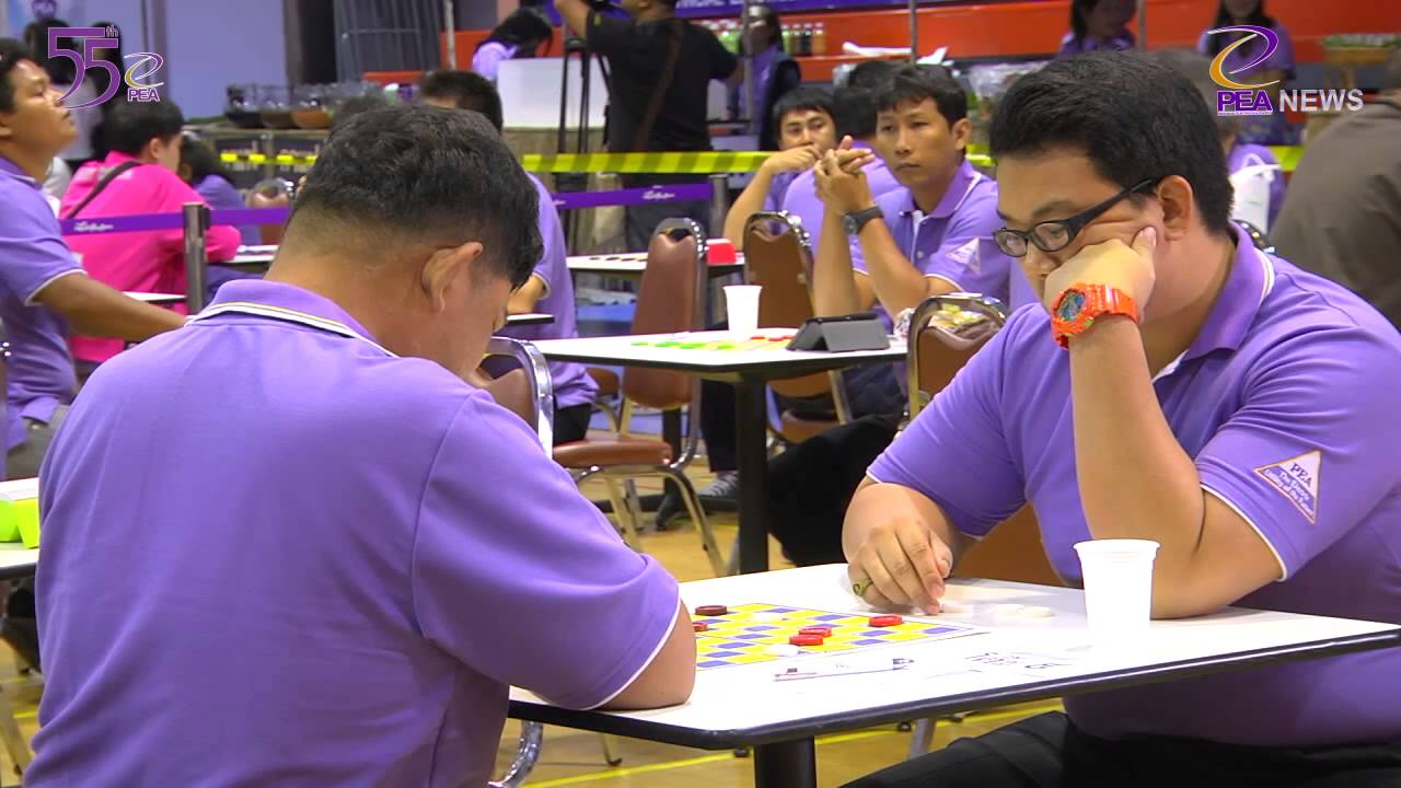 PEA News 1 58 # 06 การแข่งขันหมากฮอส PEA OPEN - YouTube