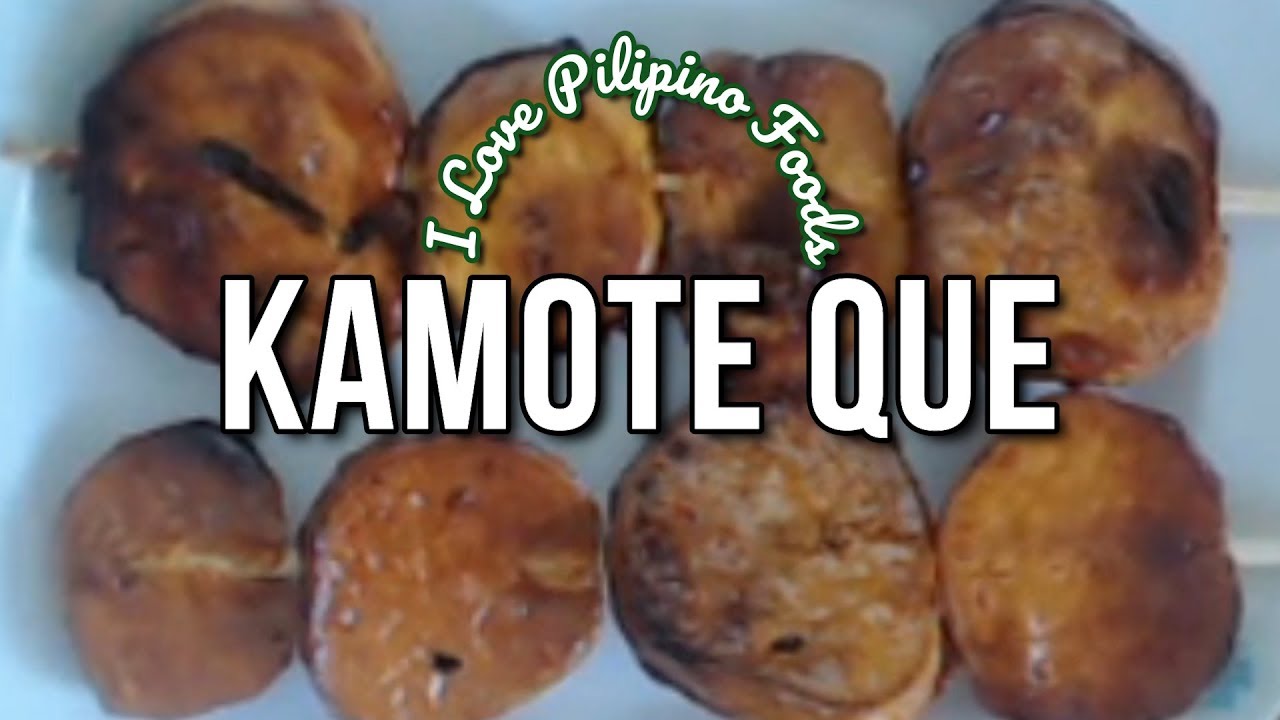 How to Cook Kamote Que : Lutong Bahay - YouTube