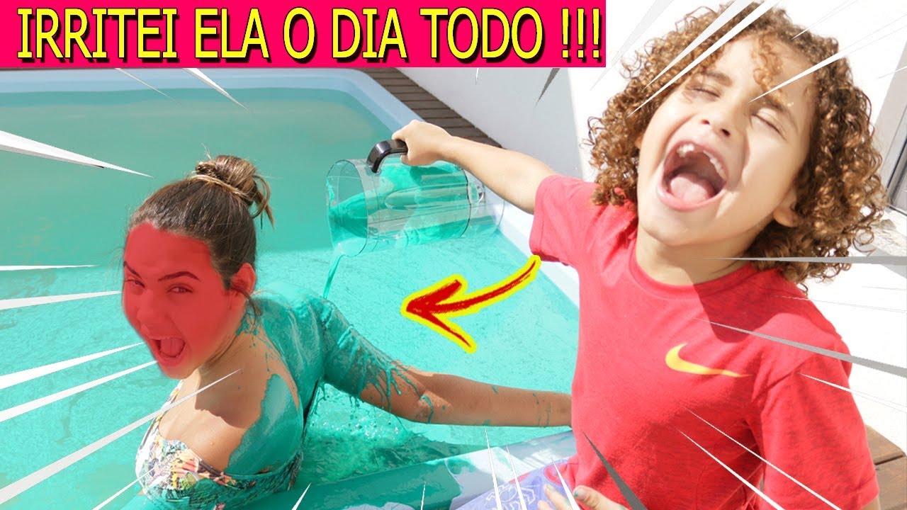 Um Dia Inteiro Irritando Minha IrmÃ Youtube