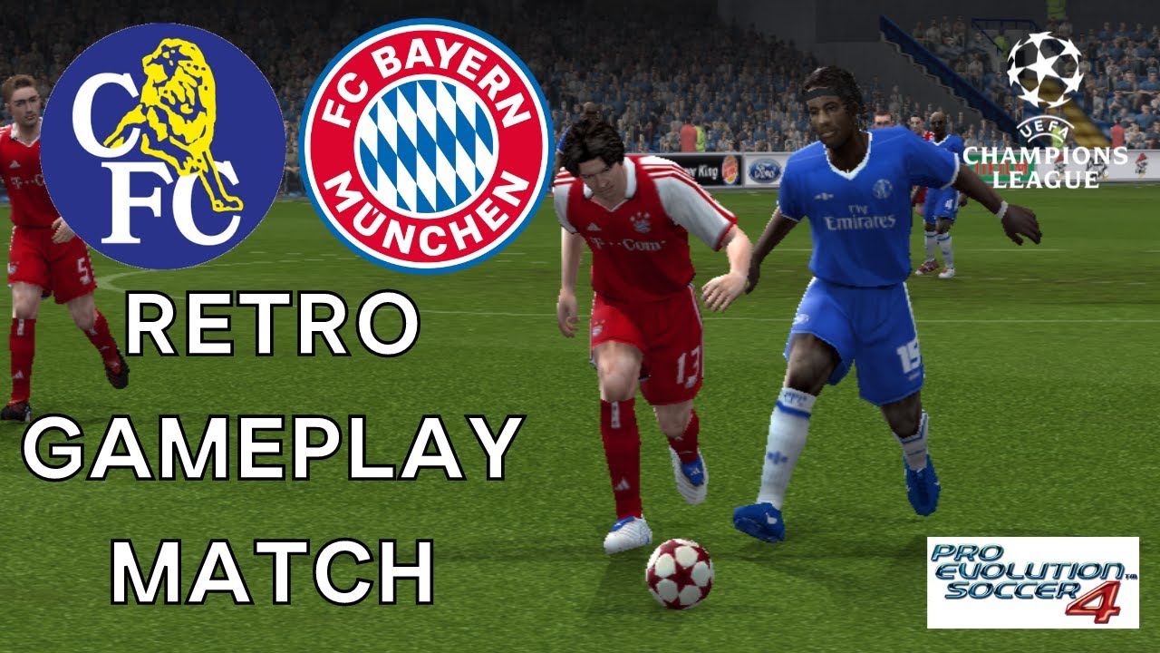 PES 4 Retro Match Remake - Uefa Champions League 2004/2005 - Chelsea vs ...