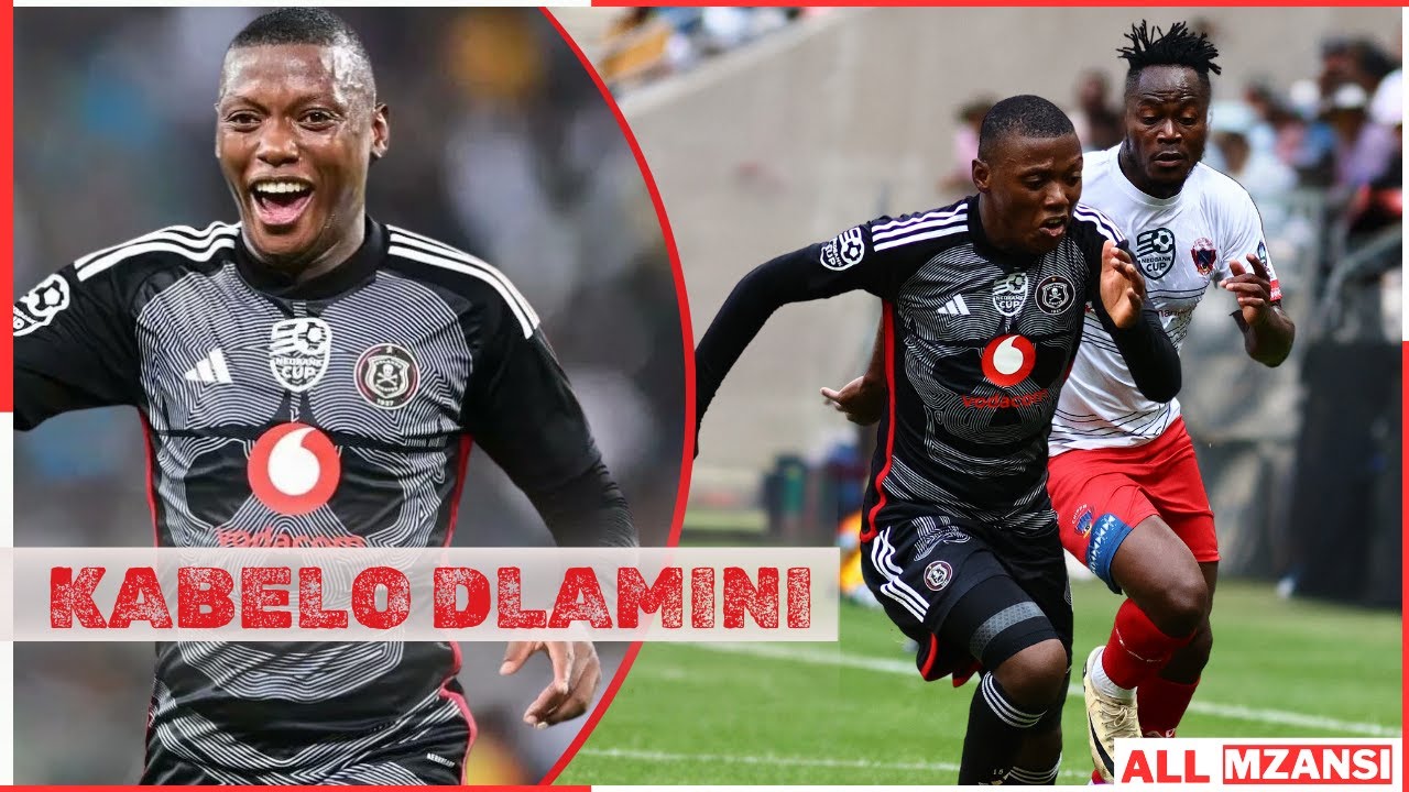 Kabelo Dlamini Fires Orlando Pirates to the Final| Dlamin MOTM Display ...
