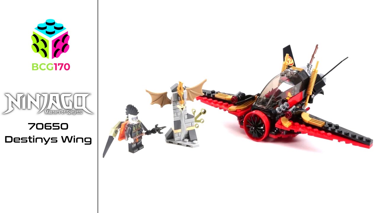 LEGO NINJAGO | 70650 Destinys Wing | LEGO Speed Build - YouTube