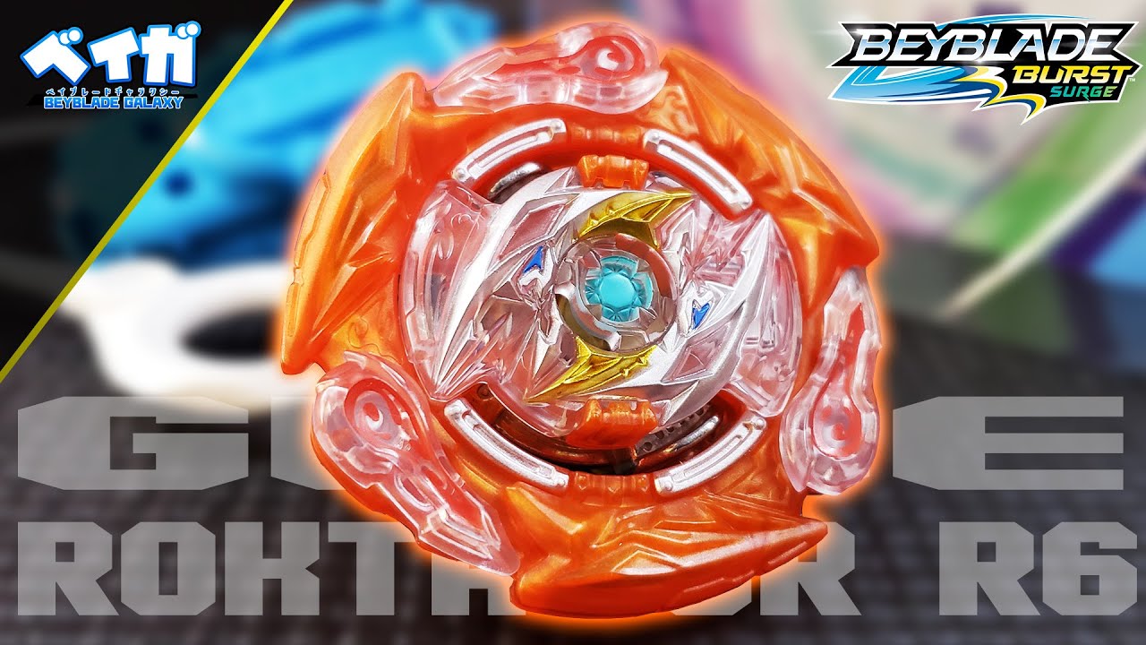 Abrindo e analisando GLIDE ROKTAVOR R6 - Beyblade Burst Surge - YouTube