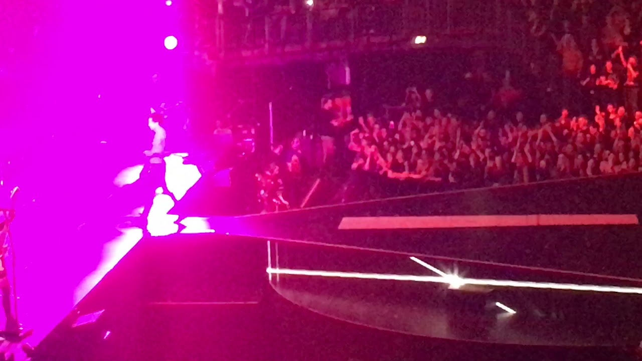 The O2 block 118 row t seat 14 panic at the disco - YouTube