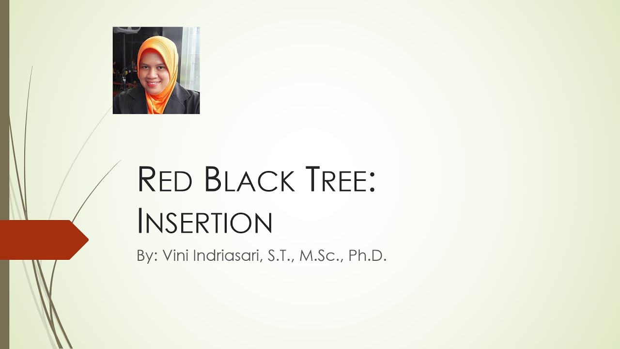 Red Black Tree Insertion - YouTube