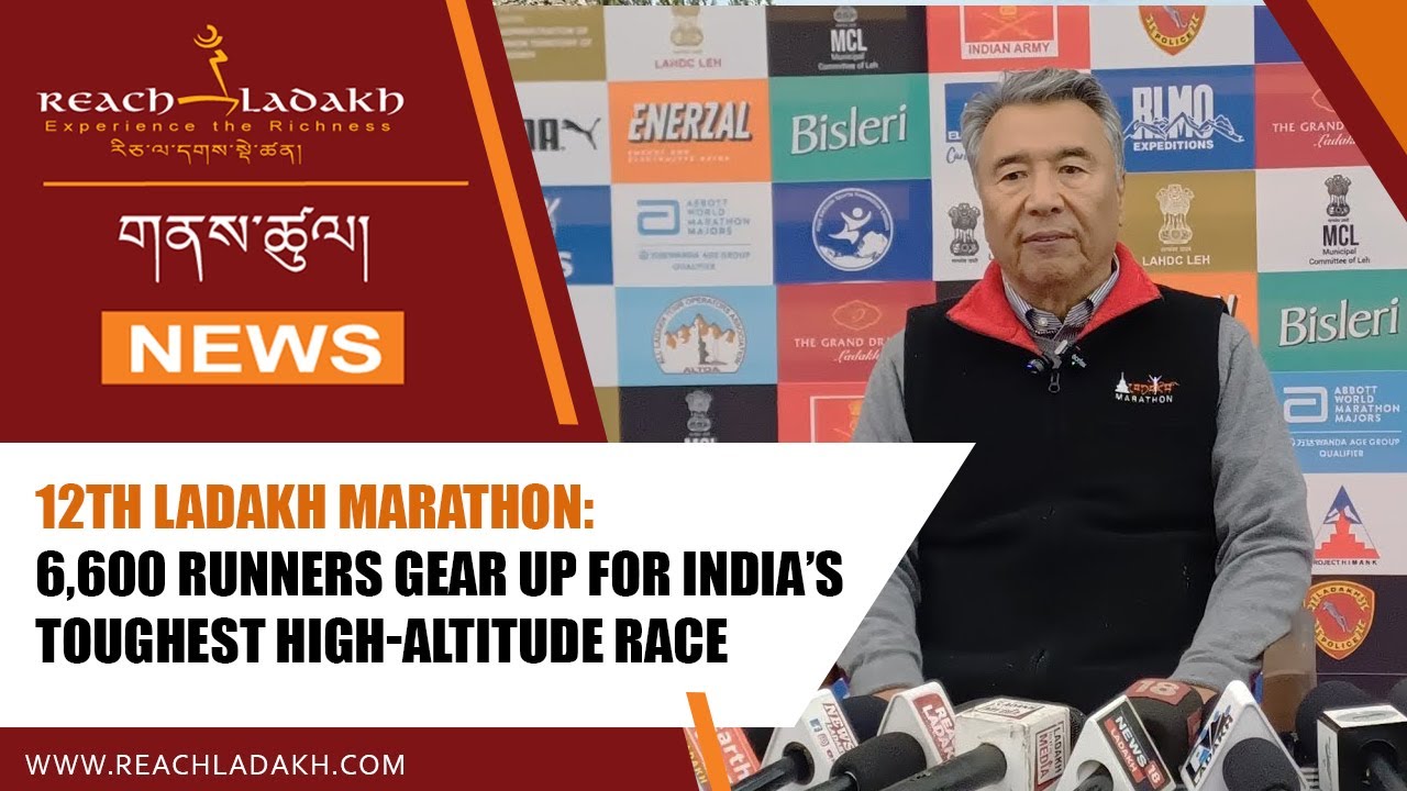 12th Ladakh Marathon: 6,600 runners gear up for India’s toughest high ...