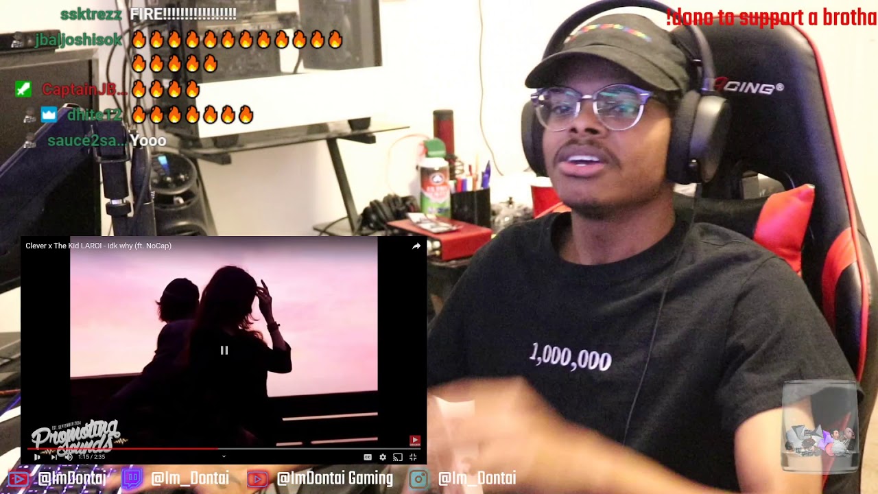 ImDontai React's To Clever x The Kid Laroi - idk why - YouTube