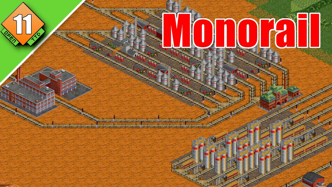 Monorail - 🚂 OpenTTD Let's Play S11 🌟 E17 - YouTube