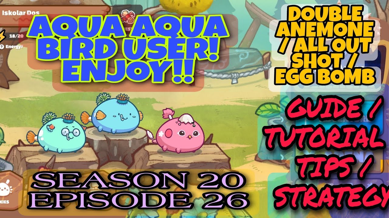 Axie Infinity Season 20 Game Play. AAB Double Anemone Strategy ...