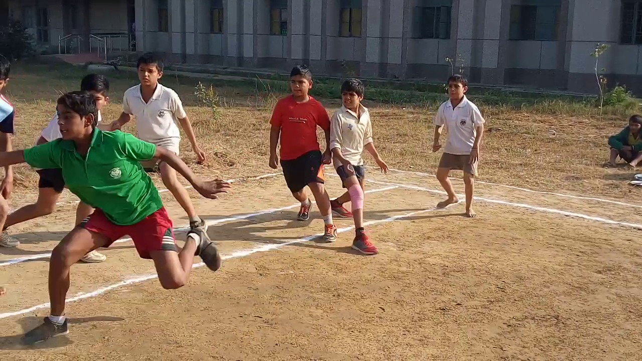Kabaddi jnv Rohtak 6th Vs 7th class - YouTube
