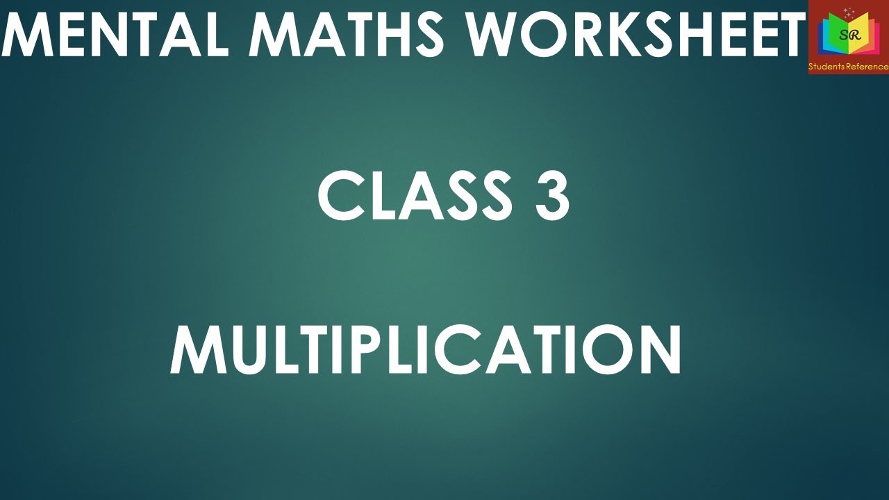 Mental Maths worksheet Multiplication / Multiplication Mental Maths ...