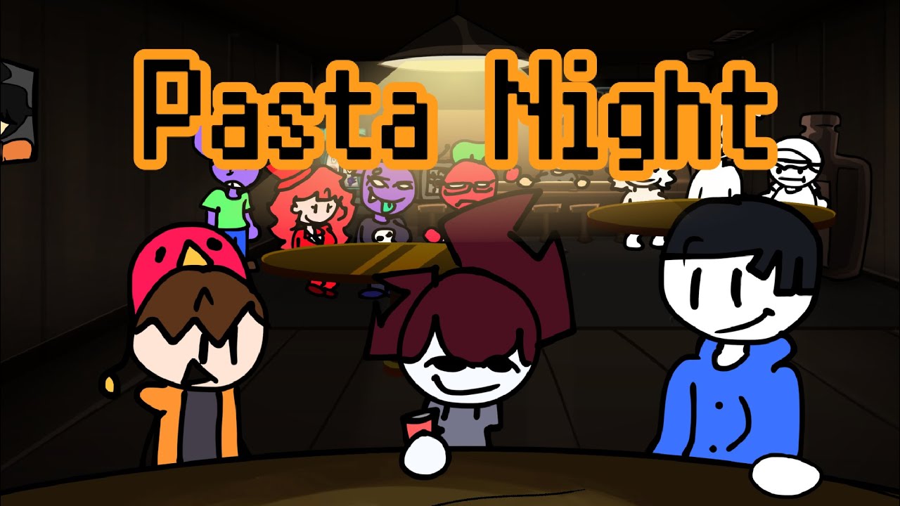FNF Pasta Night but Lucas, Dylan, and Nick Sing It (Westville) - YouTube