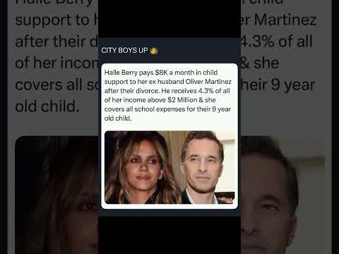 The Real Cost of Fame 💔 – Halle Berry’s $8K Monthly Support #CelebStruggles #ViralShorts