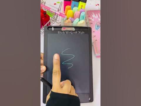 LCD Writing Tablet / Review - YouTube