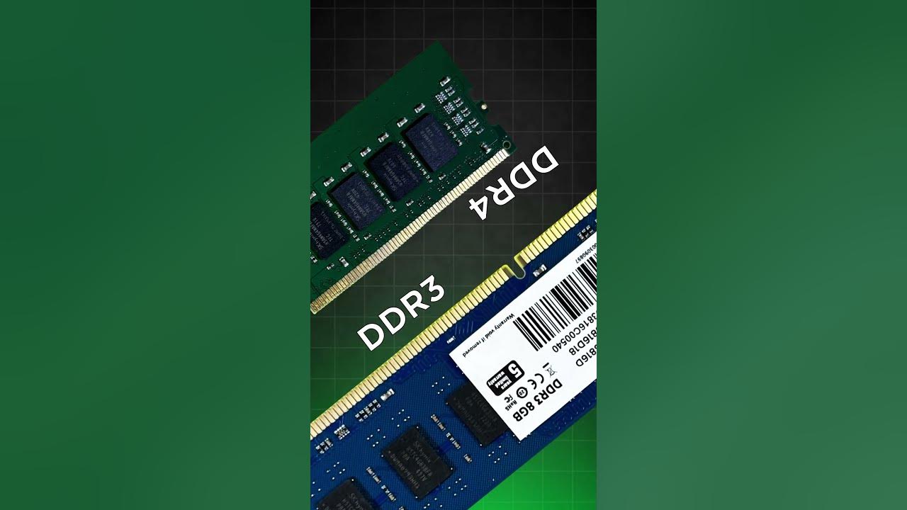 "DDR3 vs DDR4 RAM | What’s the real difference? Find out in just 40 seconds! - YouTube