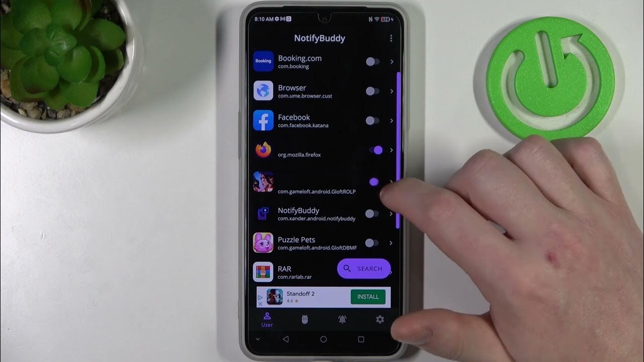 How to Set Custom LED Lamp Notifications on ZTE Blade V40s - YouTube
