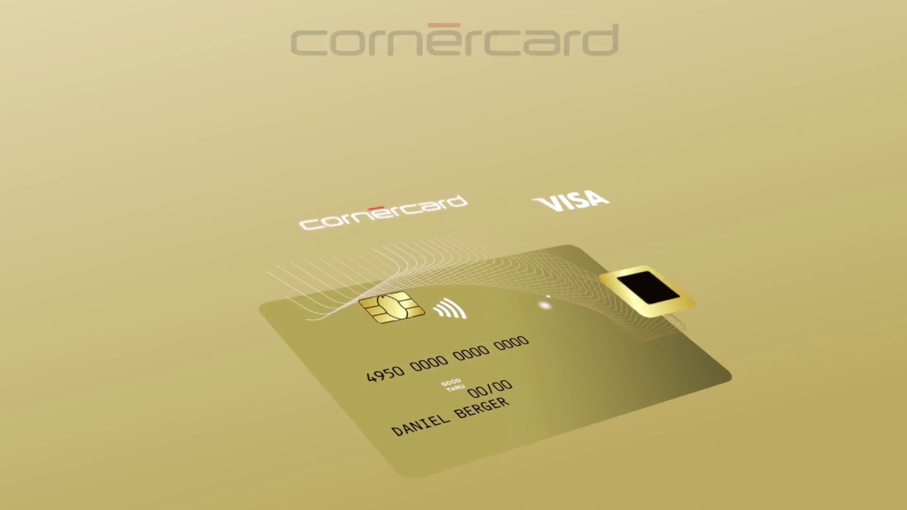 Cornèrcard Biometric Gold Visa 💳 (EN) - YouTube