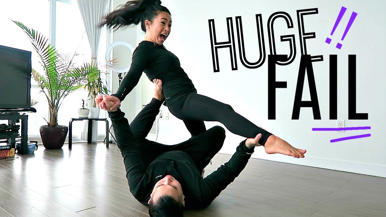 YOGA CHALLENGE - HUGE FAIL! LOL - YouTube