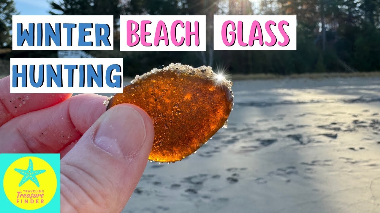 Beach Glass hunting in MIchigan in November / Fun beachcombing in ...