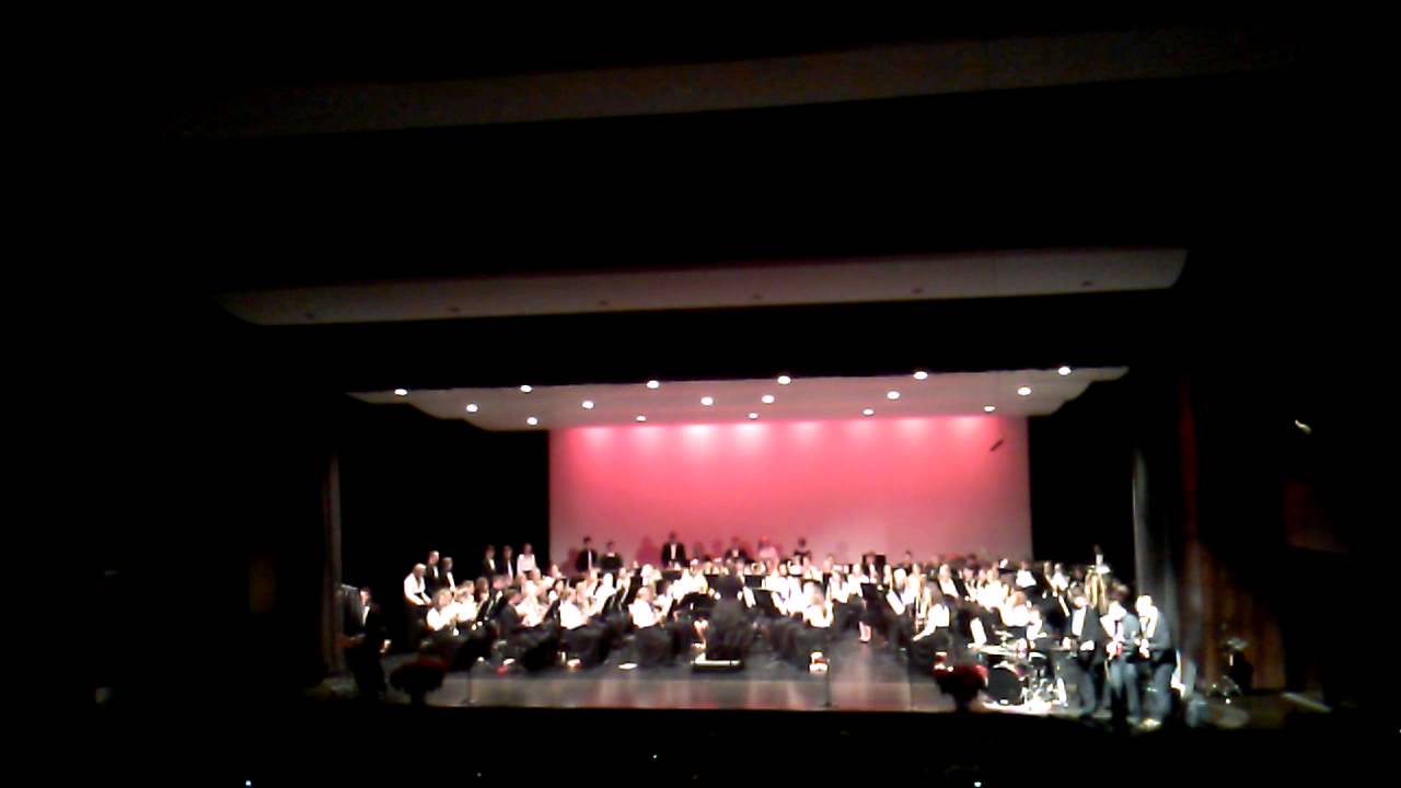 Belding High School Band concert - YouTube