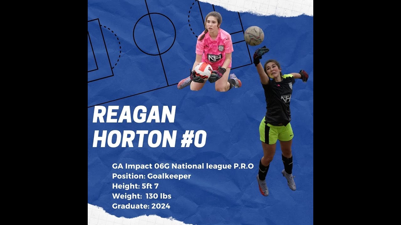 Reagan Horton, Goalkeeper, 2024 Graduate - YouTube