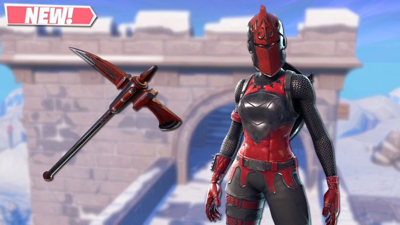 RED KNIGHT SKIN RETURNS GAMEPLAY IN FORTNITE! - YouTube