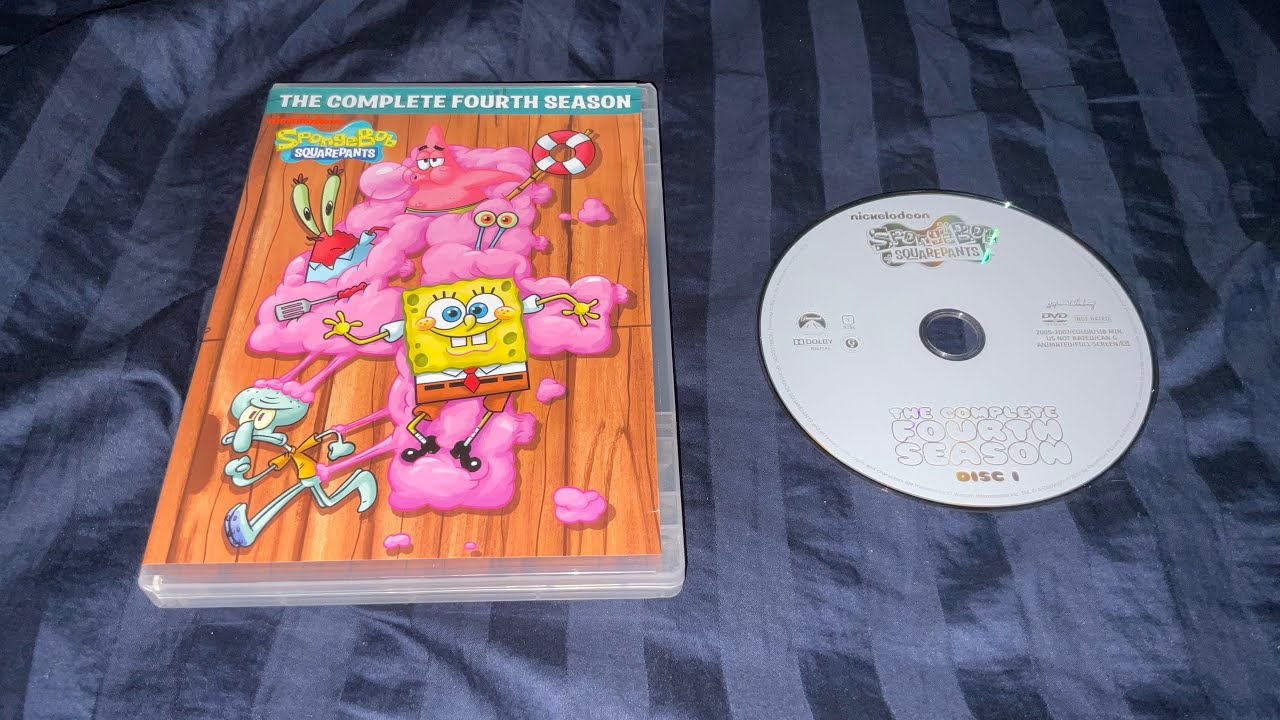 Opening to SpongeBob SquarePants: The Complete 4th Season, Volume 1 ...