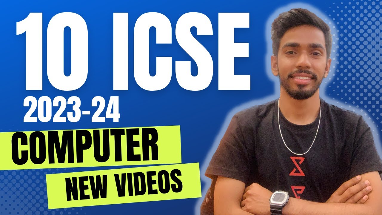 Computer Class 10 Icse Full Course Java 10 Icse2024 Youtube 6591