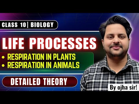 BIOLOGY || CLASS 10 || RESPIRATION || life process || detailed theory ...