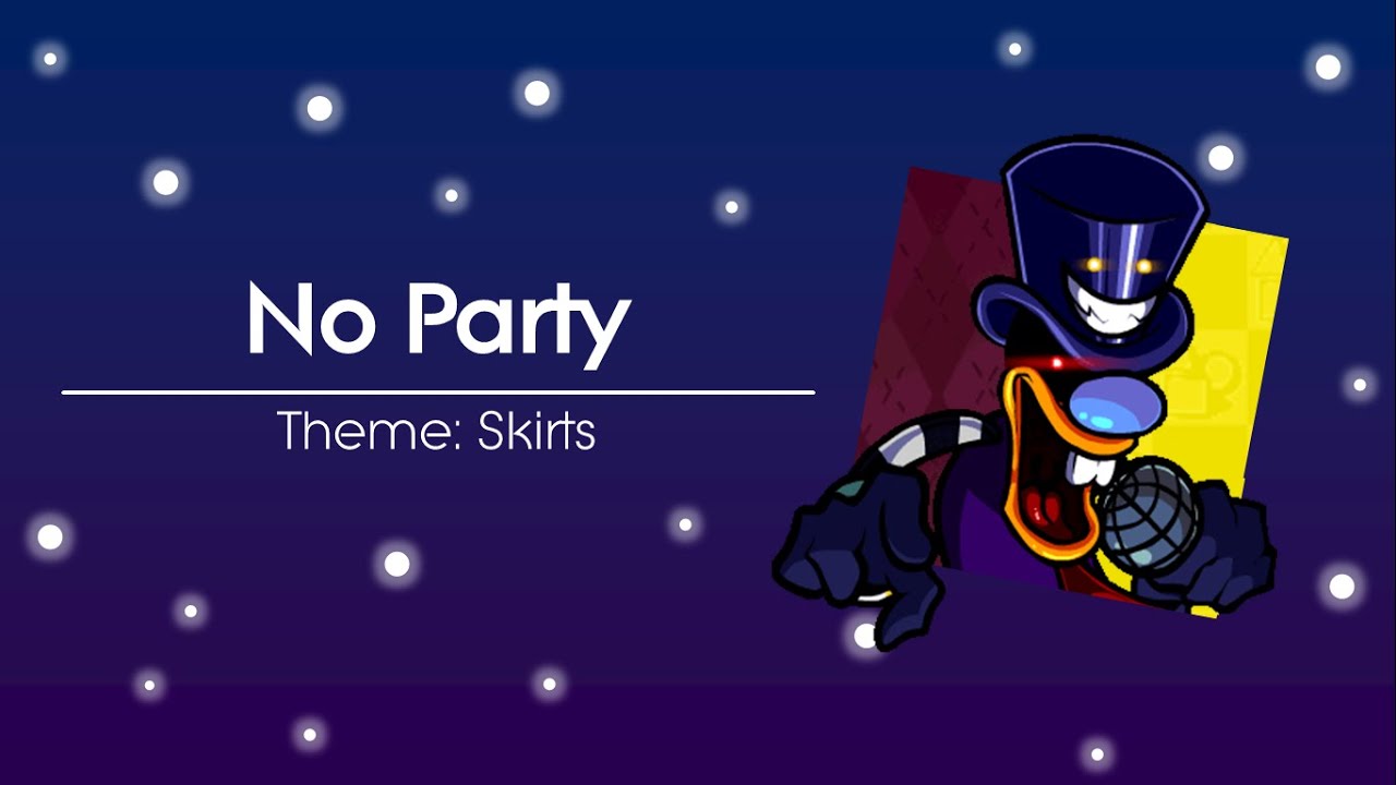 Friday Night Funkin' What If...: Every Character sings No Party for ...