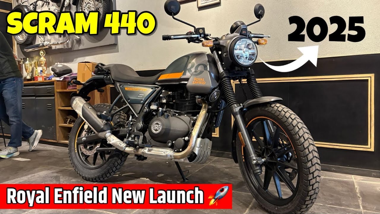 SCRAM 440 ROYAL ENFIELD 2025 🔥|| RE SCRAM 440 DETAILED REVIEW || Better ...
