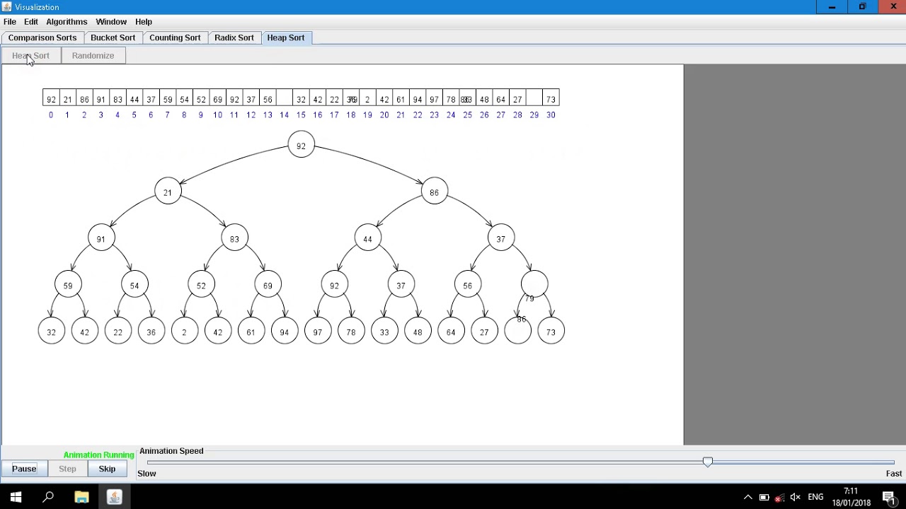 Program Application | Simulation Sorting and Searching Algorithm - YouTube
