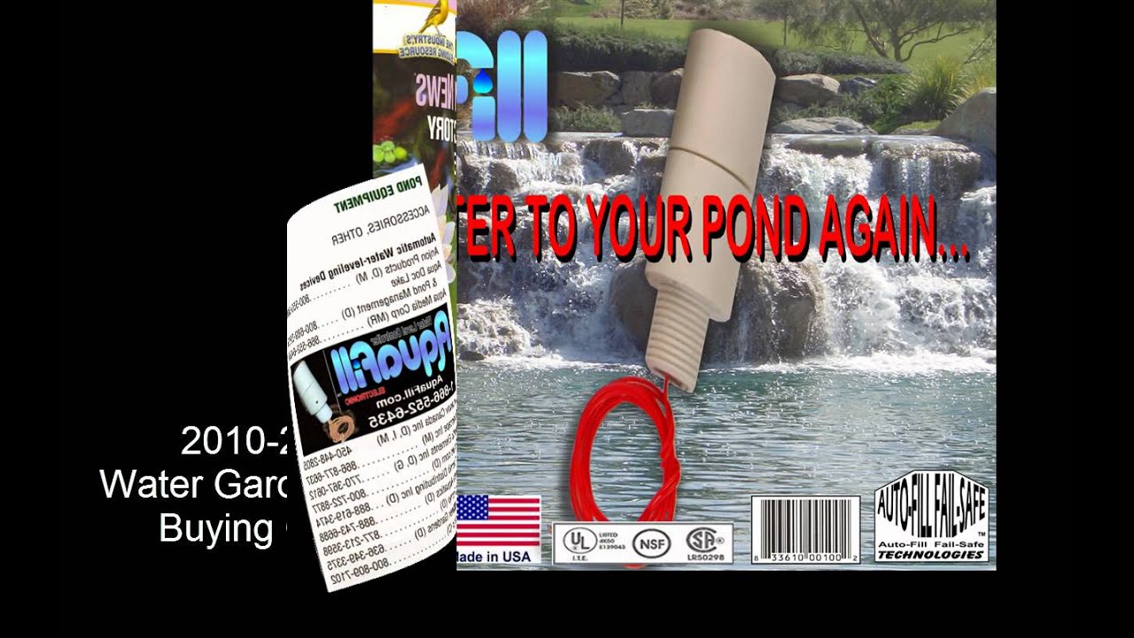 Automatic Pool/Pond Water Leveler Controller Device water-leveler.com ...