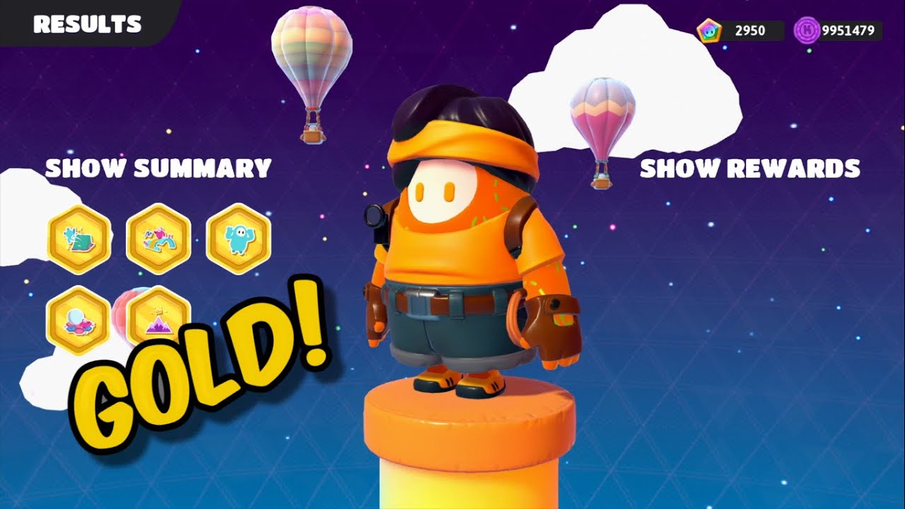 Fall Guys Golden Win: Treasure Charter - YouTube