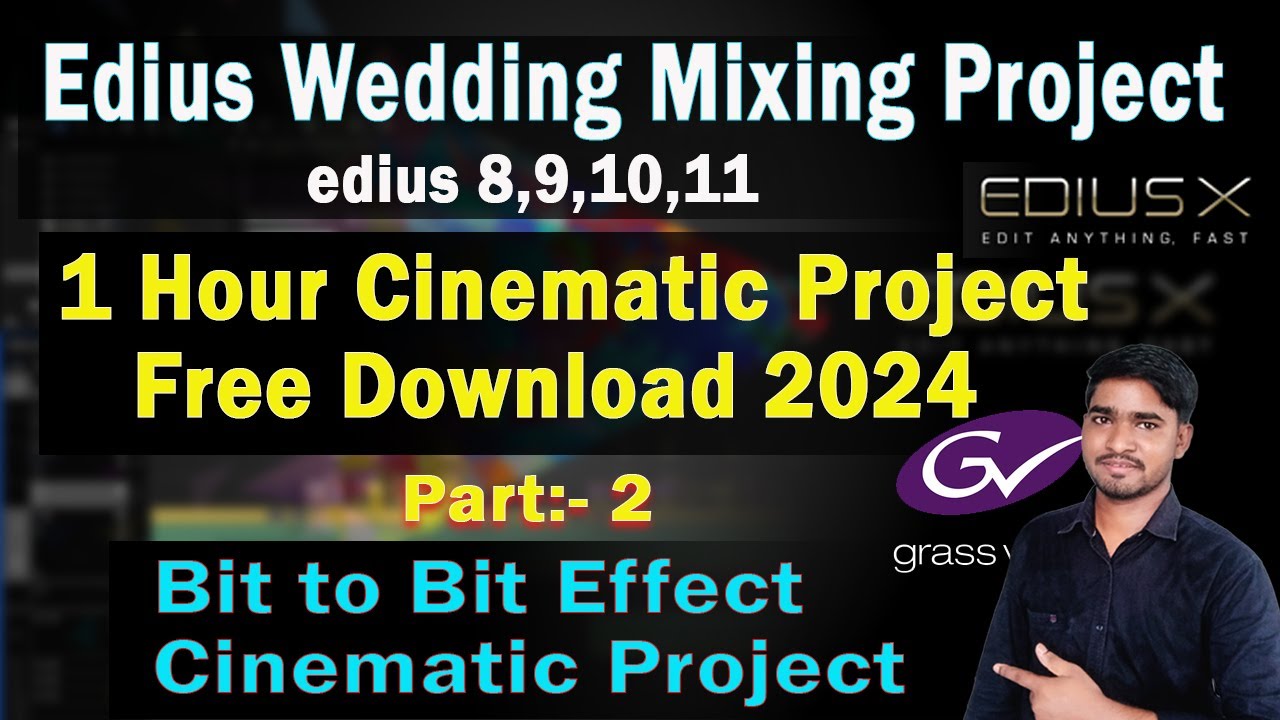 1 Hour Cinematic Online Project 2 Edius | Edius Project Free Download | bipin tech - YouTube