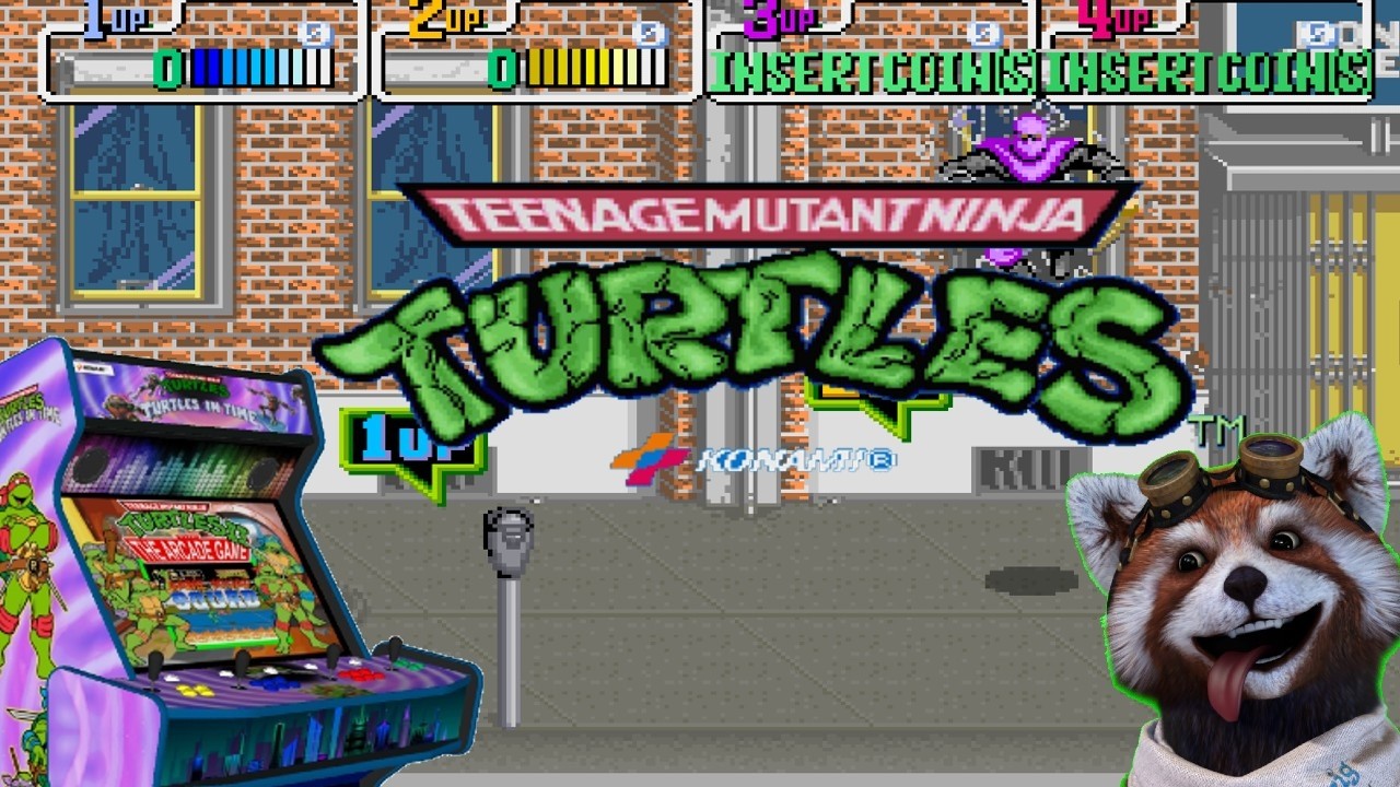 Teenage Mutant Ninja Turtles: THE ARCADE GAME (1989) Longplay (Arcade ...