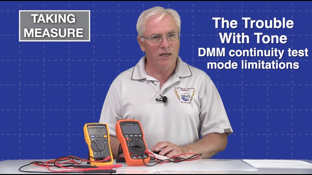 The Trouble With Tone - DMM Continuity Test Mode Limitations - YouTube