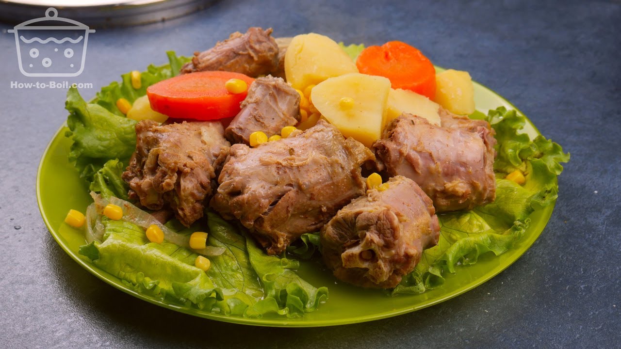 How to Boil Turkey Necks - YouTube