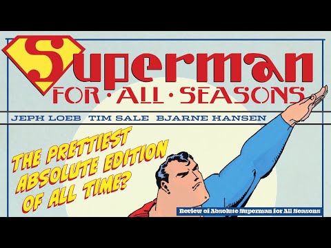 Is Absolute Superman for All Seasons the best looking Absolute edition? | Comic Book Review