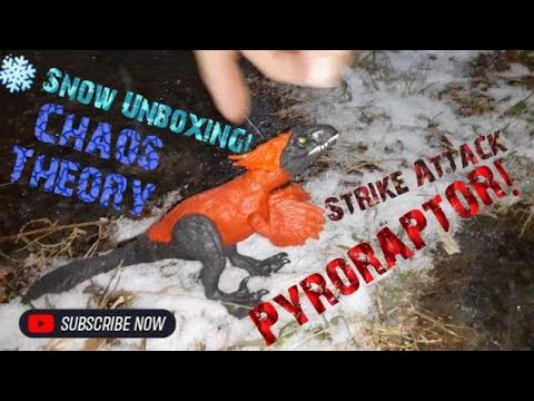 Snow Unboxing: Jurassic World Chaos Theory Strike Attack PYRORAPTOR ...