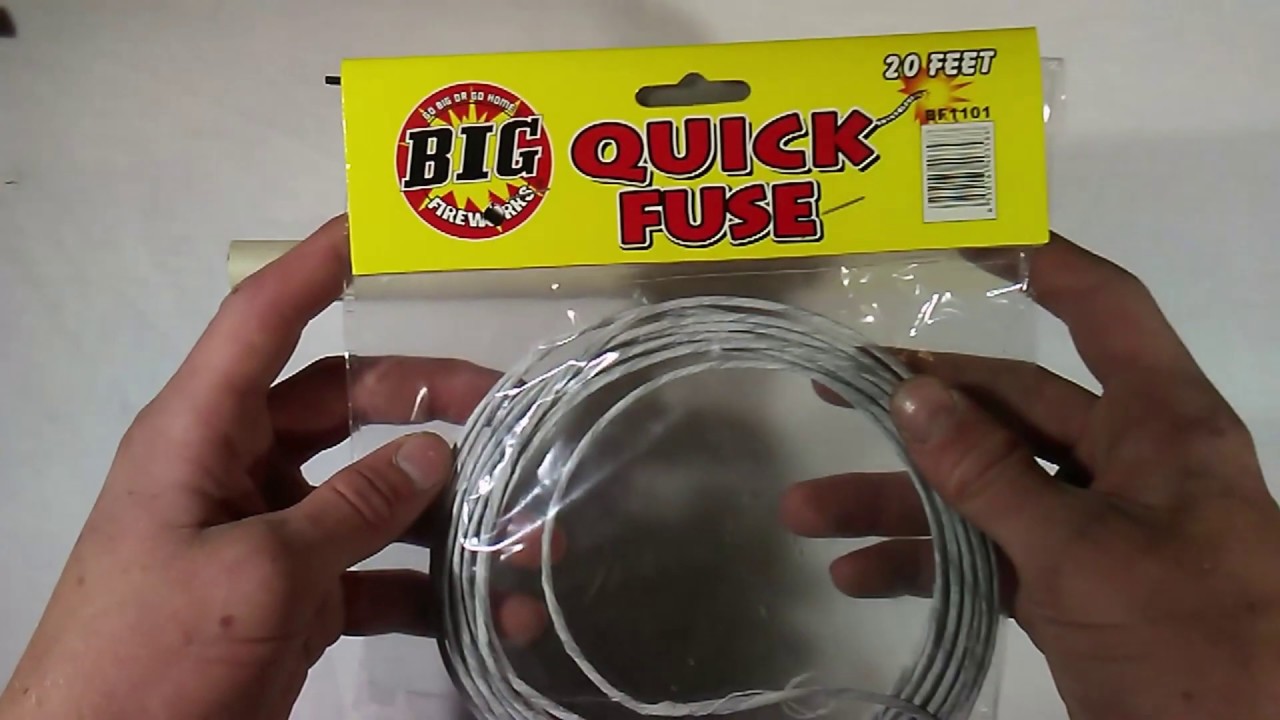 Can You Make A Rocket Using Only Firework Fuse? - YouTube