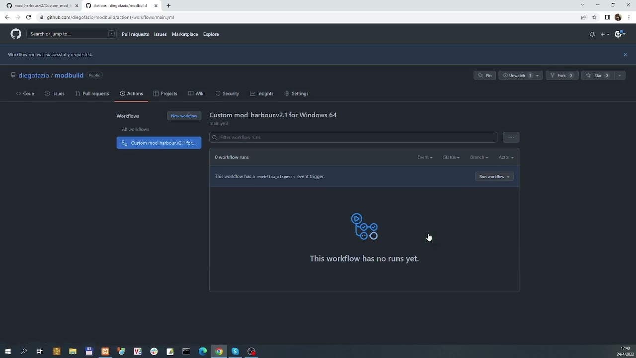 Construyendo Mod-Harbour V.2 desde tu propio repositorio - 20220424 - Diego Fazio - YouTube