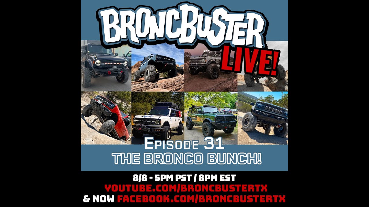BroncBuster Live! Episode 31: The Bronco Bunch - Exploring Different ...