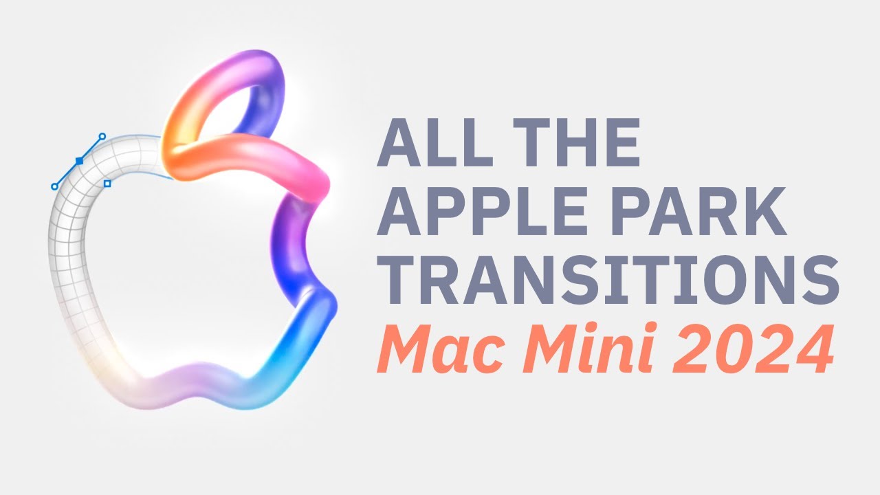 Mac Mini Announcement 2024 — All the Apple Park Transitions - YouTube