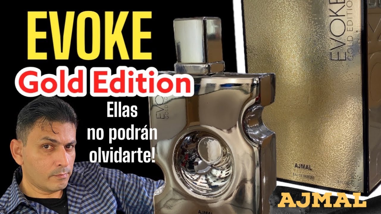 Evoke Gold Edition de Ajmal. Una fragancia inolvidable. - YouTube