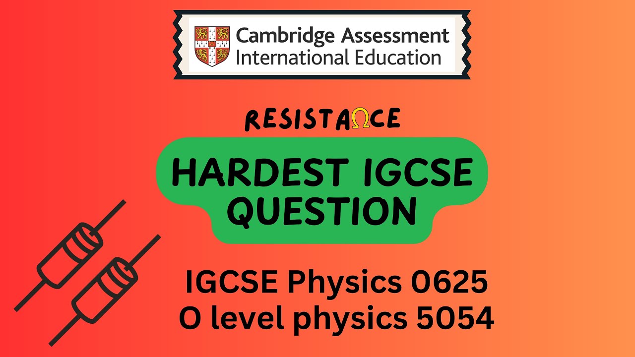 Electricity IGCSE Physics 0625 | O level Physics 5054. - YouTube